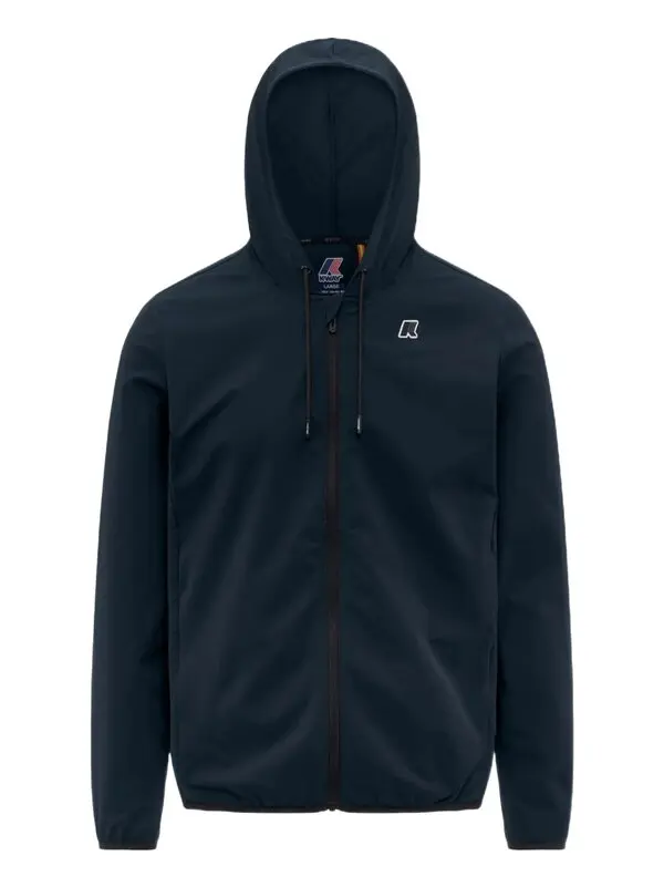 K-WAY Journeer Travel Hooded Jacket - Blue Depth