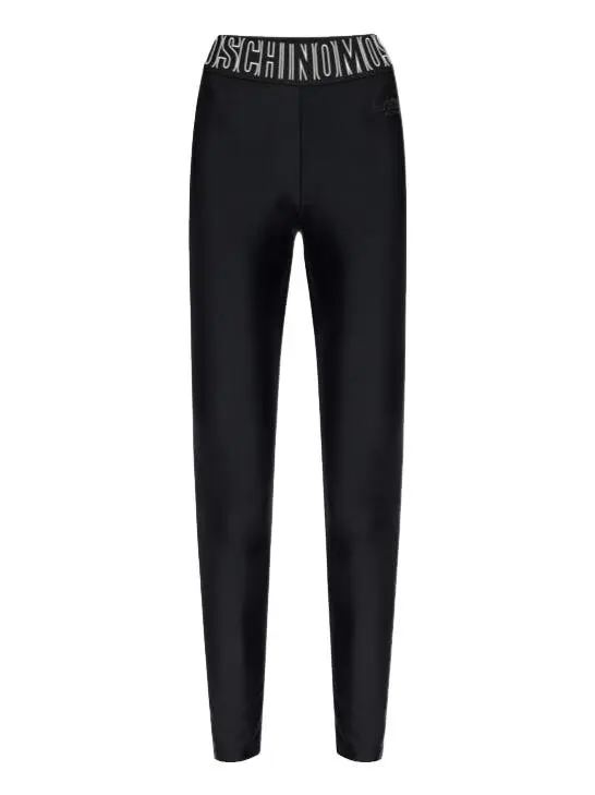Moschino Waist Performance Trousers - Black