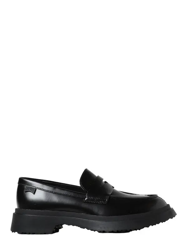 Camper Logo Loafers - Black