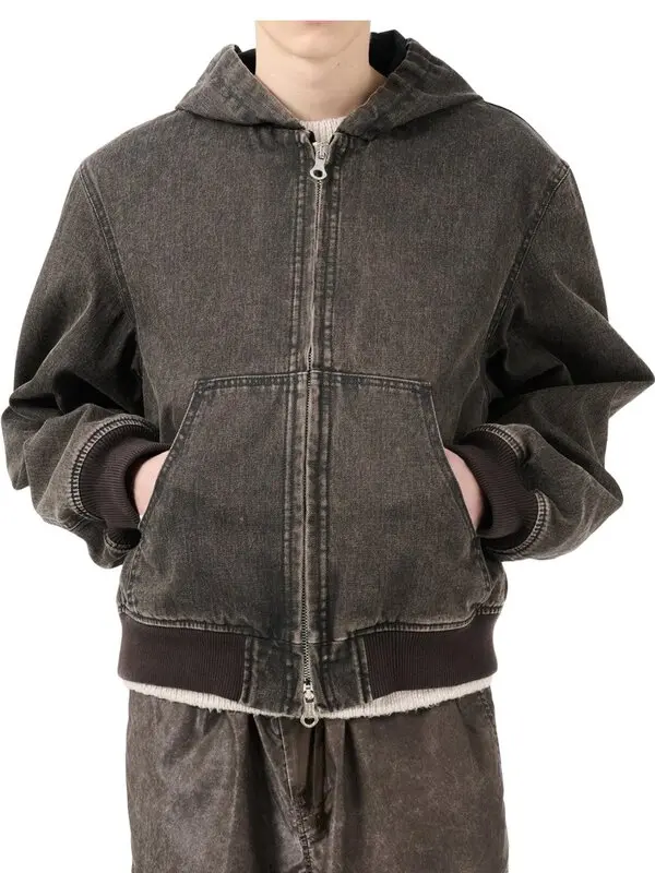 Our Legacy Bank Hooded Jacket - Black