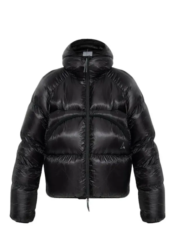ROA Lithe Hooded Puffer Jacket - Black
