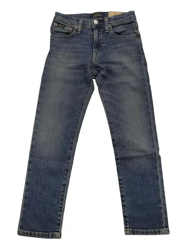 Ralph Lauren Mid-rise Straight Leg Jeans - Black