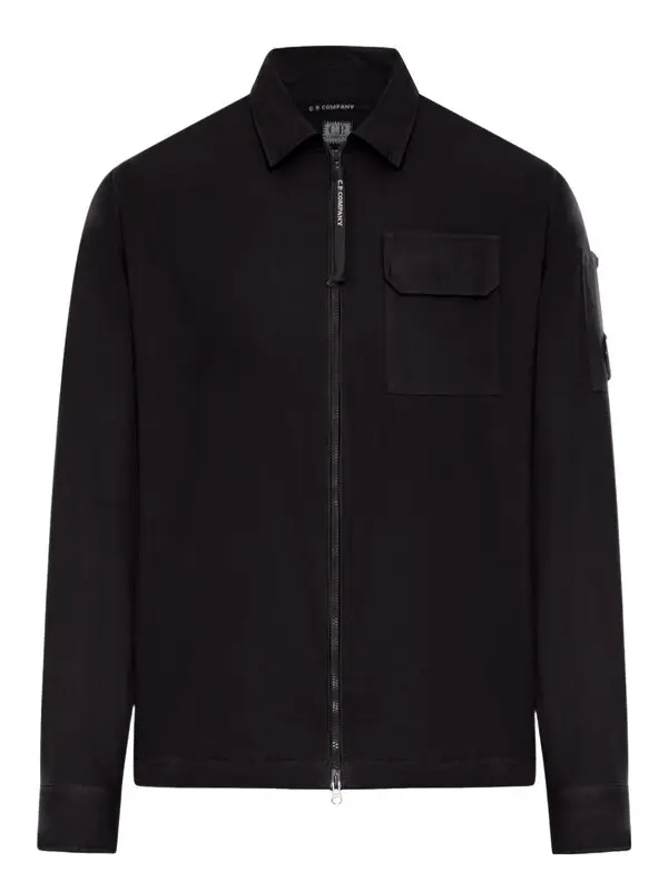 C.P. COMPANY Lens-detail Shirt - Total Eclipse