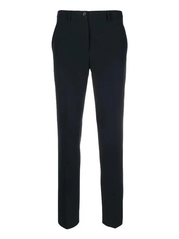Seventy Cropped Slim-cut Trousers - Black