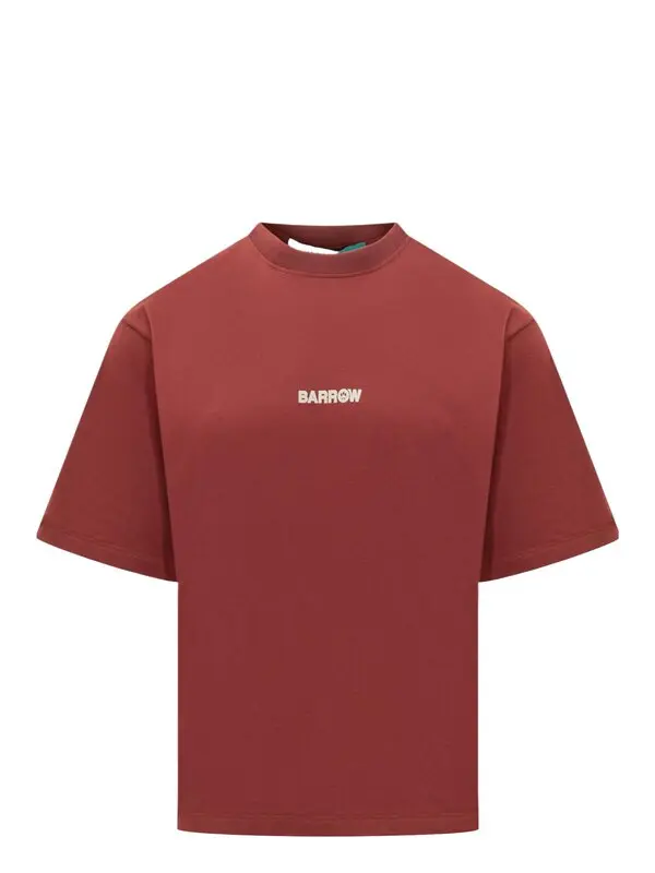 BARROW Logo Jersey T-shirt - Red
