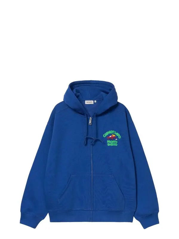 Carhartt Work In Progress Hooded Pronto Sweat Jacket - Blue