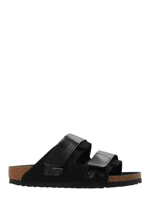 BIRKENSTOCK Open-toe Slides With Buckles - Black