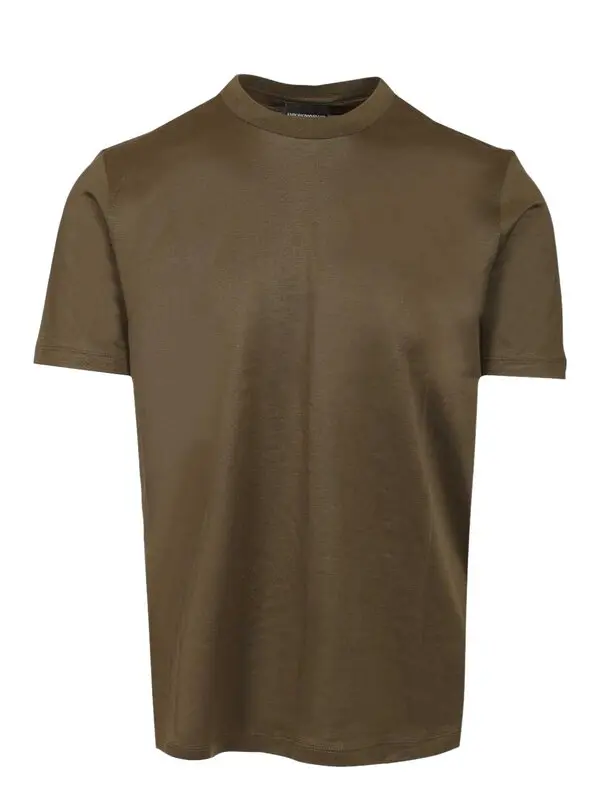 Emporio Armani Logo Short-sleeve T-shirt - Green