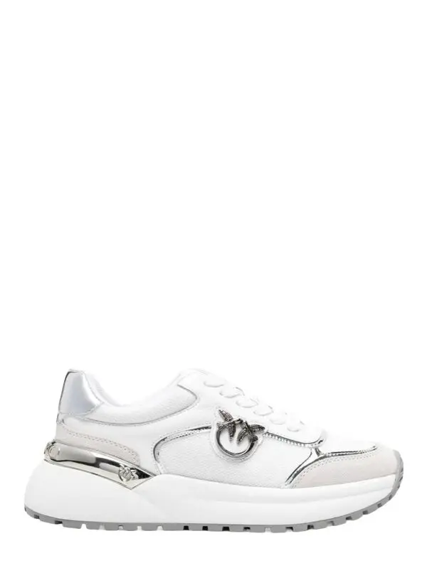 Pinko Love Birds Low Top Sneakers - White