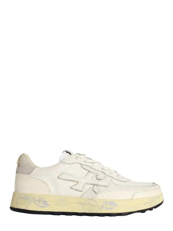 Premiata Lace-up Low-top Sneakers - White