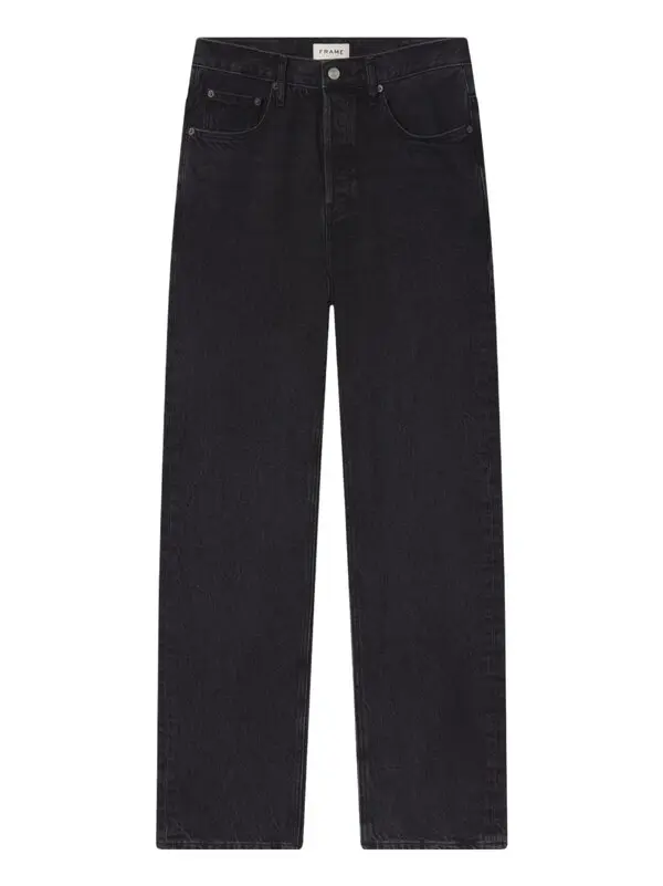 FRAME Belt Loop Jeans - Black