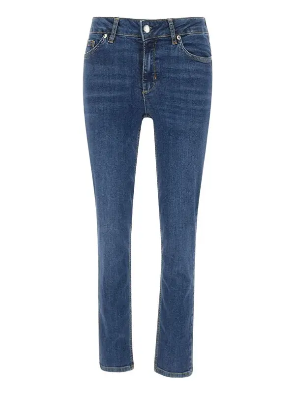 Liu Jo Bottom Up" Ideal Five-pocket Trousers - Blue