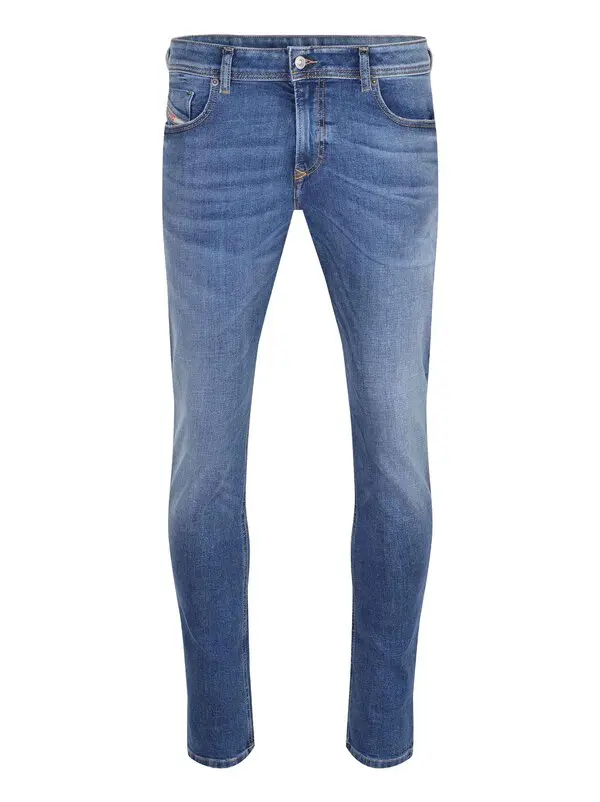 DIESEL® Slim-fit Stonewashed Jeans - Medium Blue