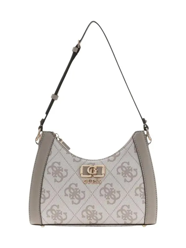 Guess Karnilla Monogram Shoulder Bag - Gray