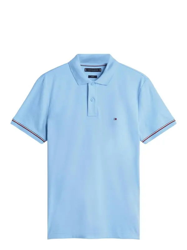 Tommy Hilfiger Short-sleeved Polo Shirt - Blue