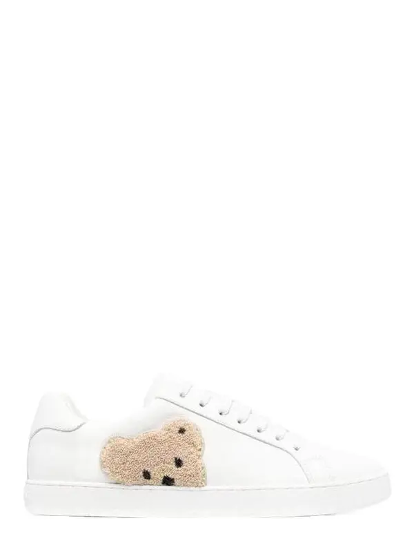 Palm Angels Teddy Bear Tennis Sneakers - White