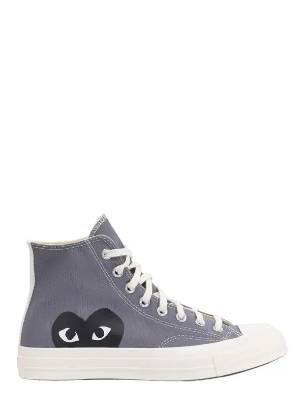 Comme Des Garçons X Converse High Top Sneakers - Gray