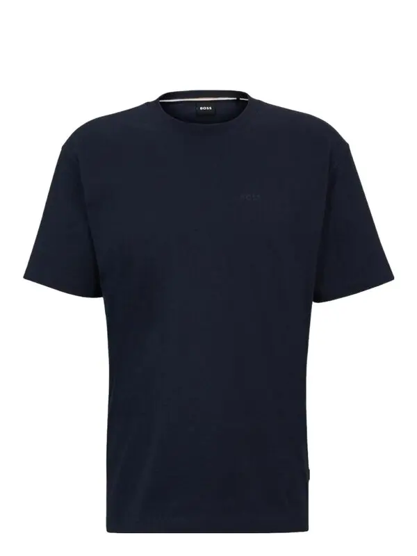 Hugo Boss Graphic-print Cotton T-shirt - Black