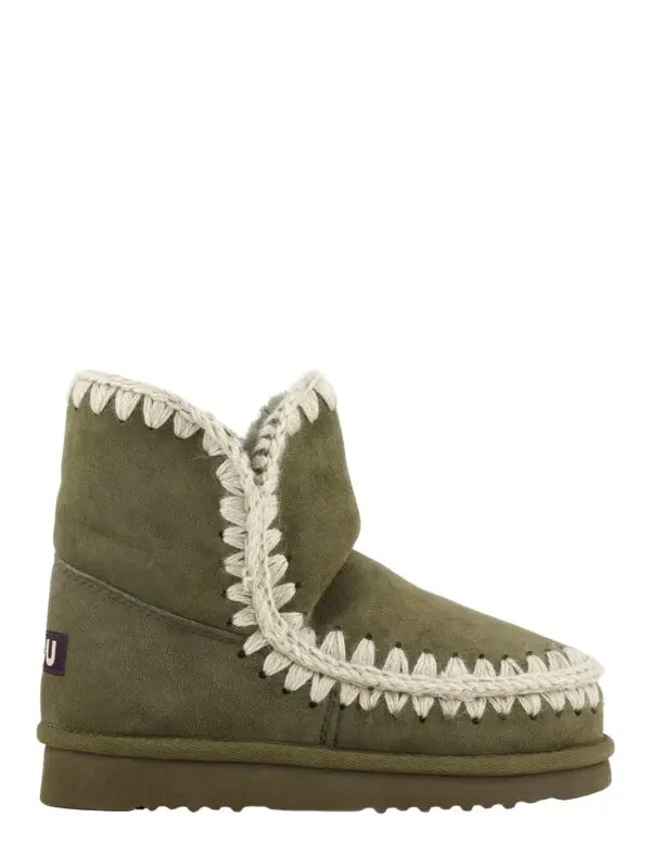 Mou Eskimo Ankle Boots - Green