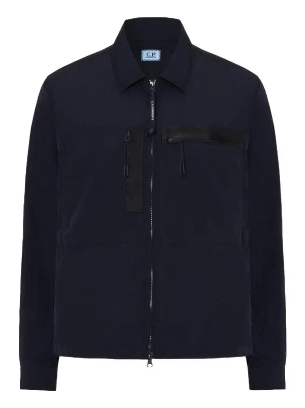 C.P. COMPANY Chrome R Zip Jacket - Black