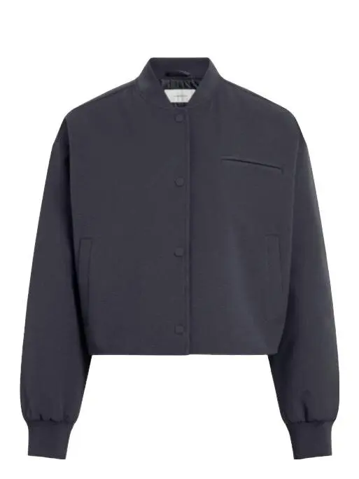 Calvin Klein Long Sleeve Bomber Jacket - Black