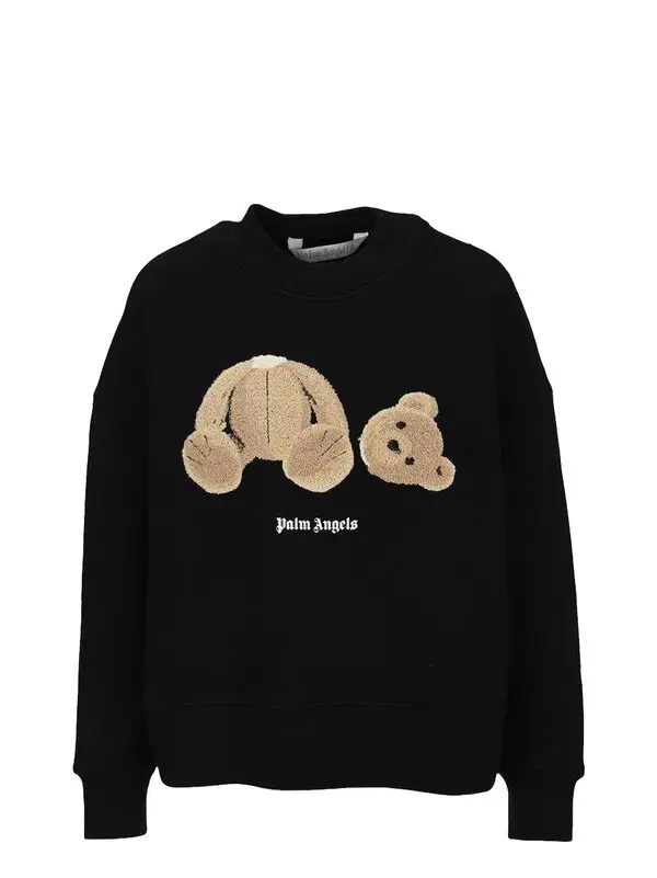 Palm Angels Bear Sweatshirt - Black