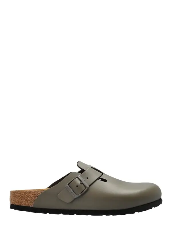 BIRKENSTOCK Boston Clogs With Adjustable Strap - Grey