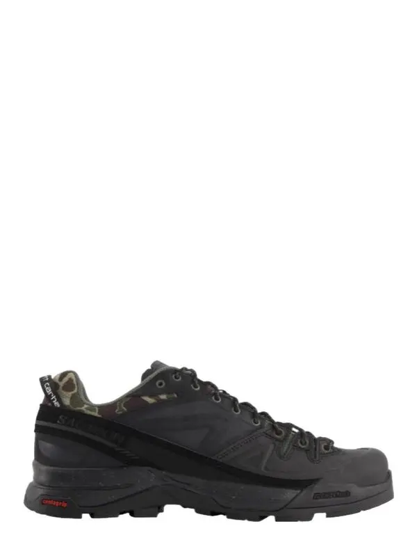 SALOMON X Carhartt Wip X-alp Lace-up Sneakers - Black