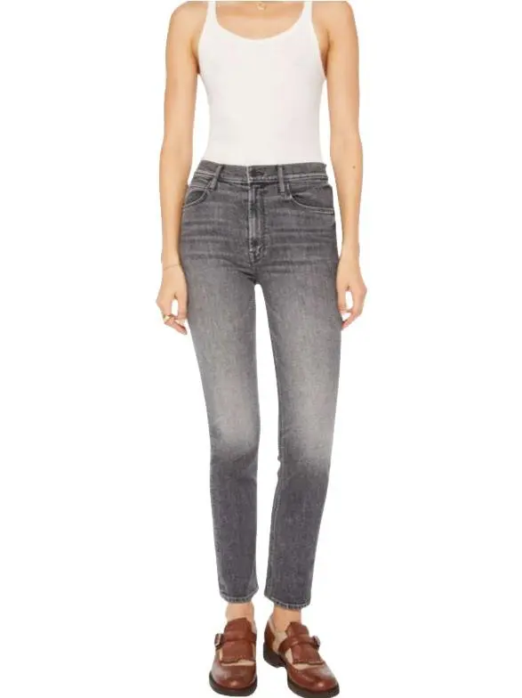 MOTHER The Dazzler Hover Jeans In Under The Bleachers - Gray