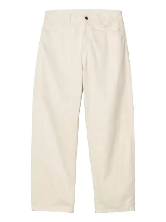 Carhartt Work In Progress Landon Tapered Leg Pants - White