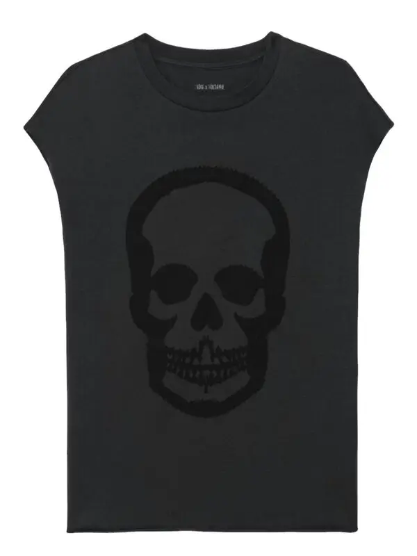 Zadig&Voltaire Cloe Skull Tank Top - Carbone