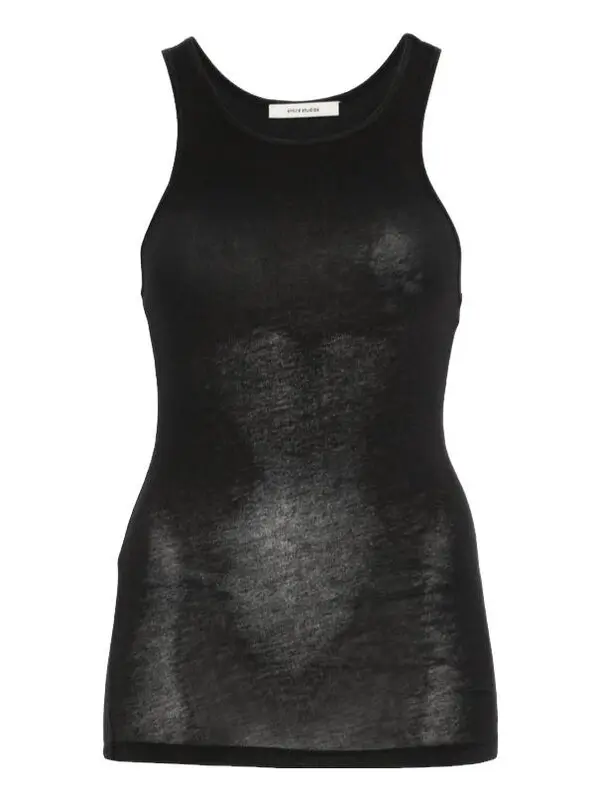 ENTIRE STUDIOS Muscle Tank Top - Black