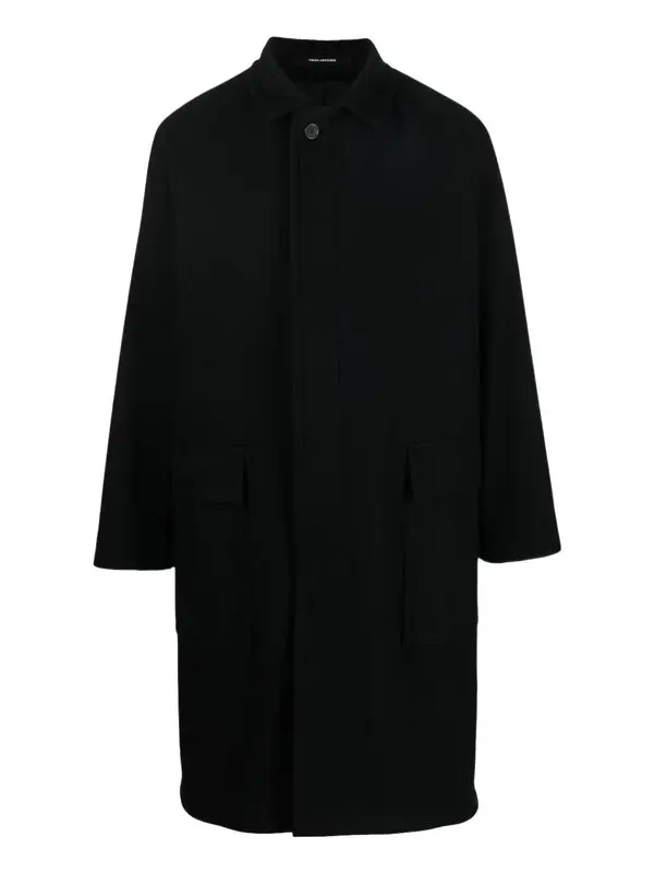 Tagliatore Loyd Long-sleeved Coat - Black
