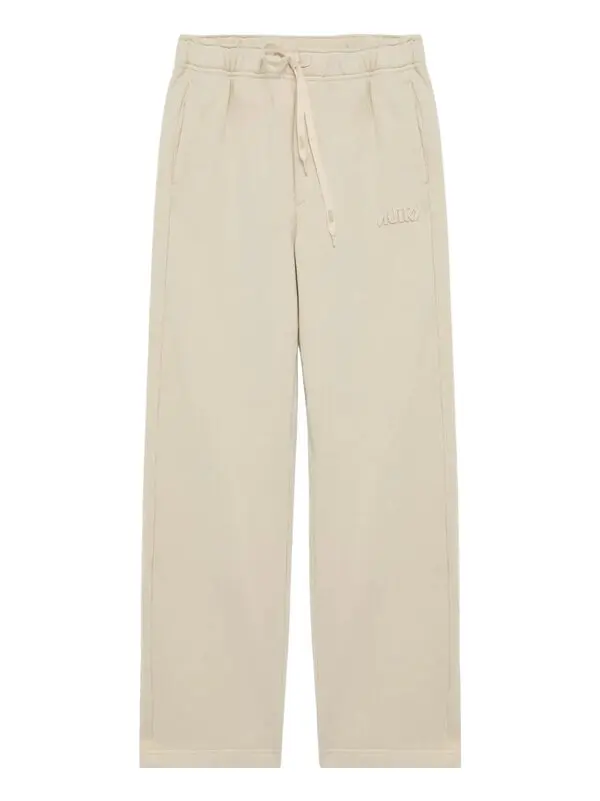 AUTRY Logo Embroidered Drawstring Track Pants - Nude