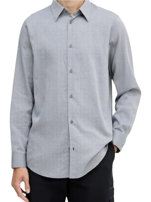 Armani Exchange Long-sleeves Shirt - Gray