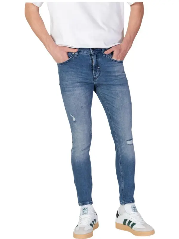ANTONY MORATO Belt Loops Jeans - Blue