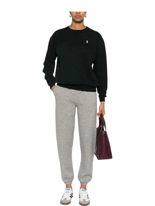 Ralph Lauren Polo Fleece Crewneck Sweatshirt - Black