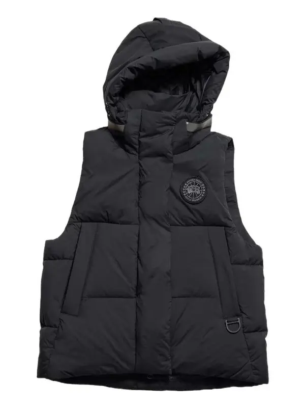 Canada Goose Padded Hooded Gilet - Black