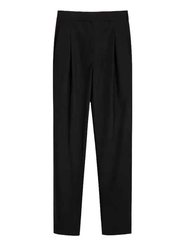 ALLSAINTS Aleida Pleated Trousers - Black