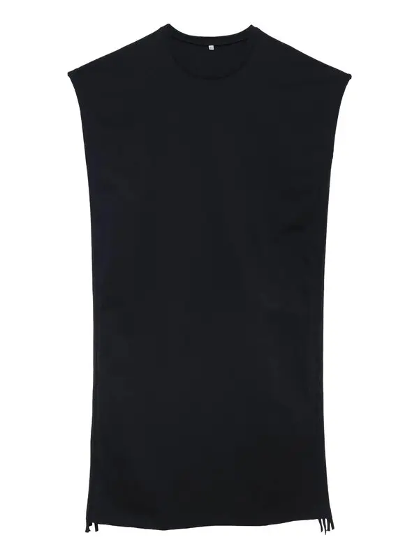 BASERANGE Stele Tank Dress With Drawstring Detail - Black