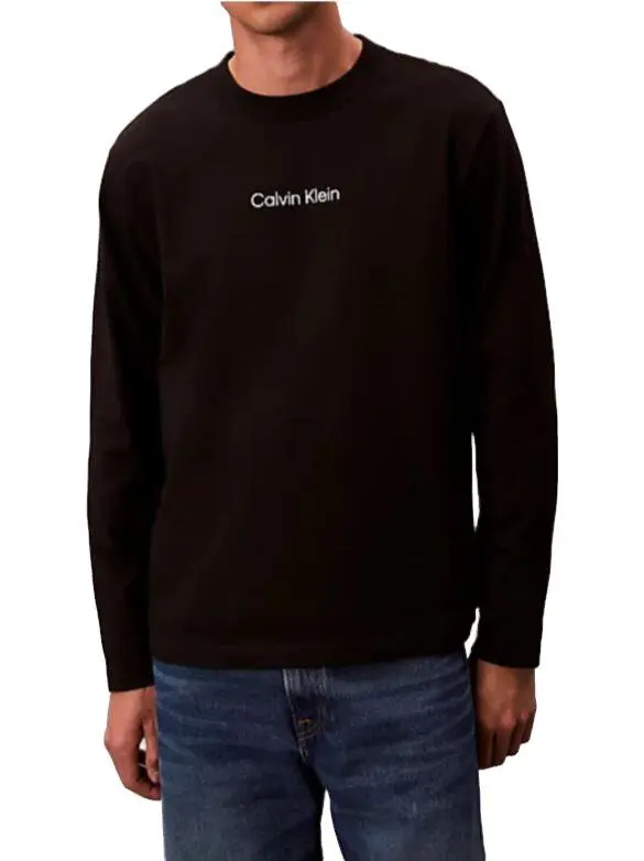 Calvin Klein Long Sleeve T-shirt - Black