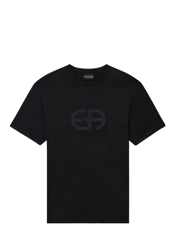 Emporio Armani Logo-detail T-shirt - Black