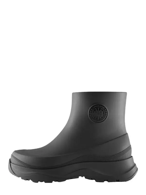 Canada Goose Logo Short Boots - Black