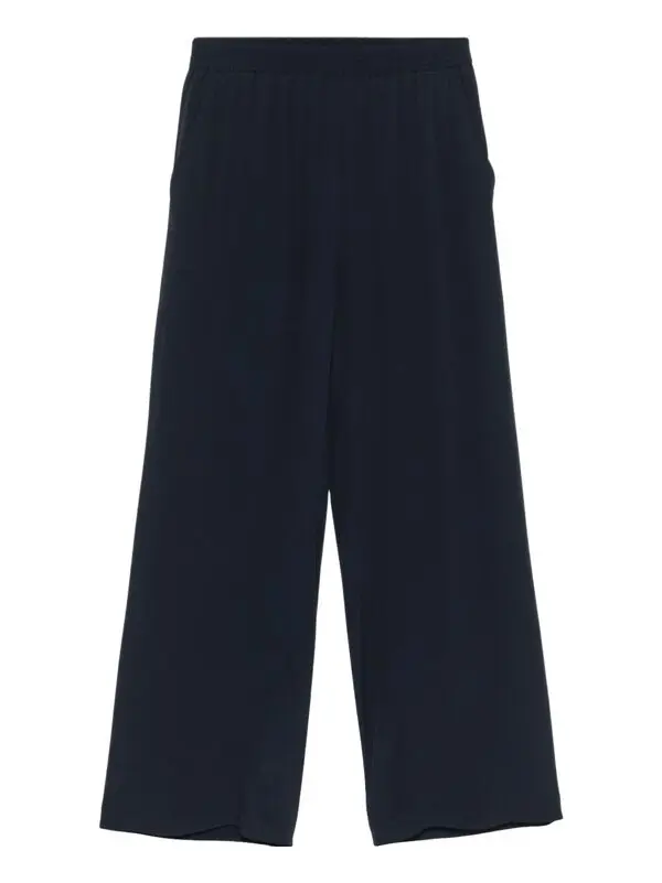Seventy Wide-leg Trousers - Black