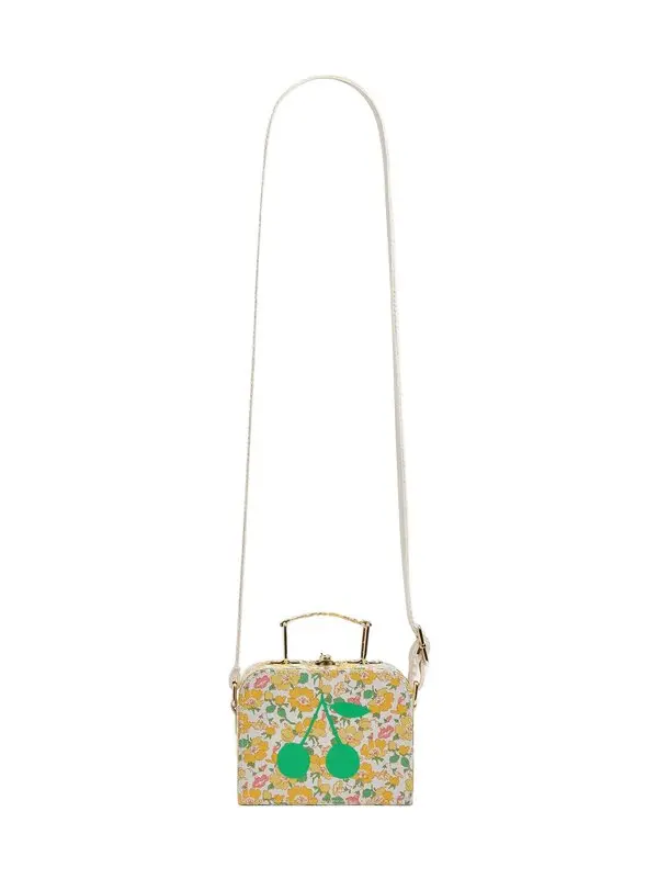 Bonpoint Liberty Aimane Suitcase Bag - Nude