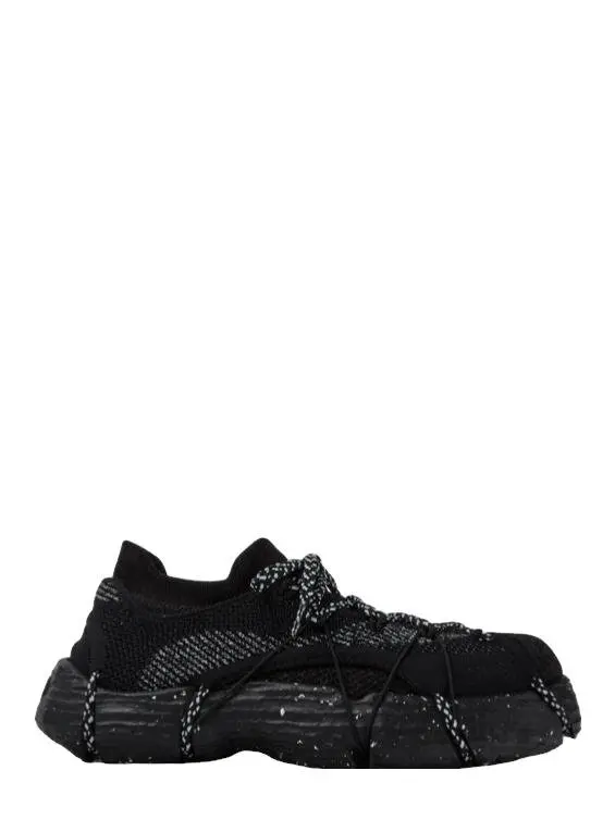 Camper Lace-up Low-cut Sneakers - Black