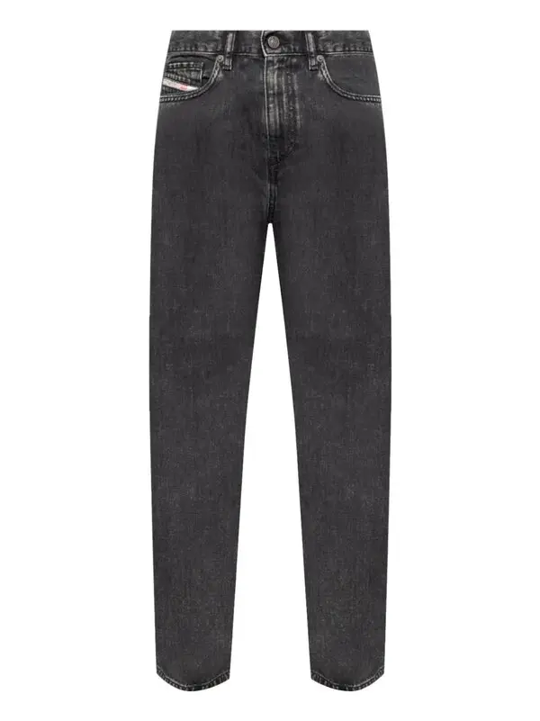 DIESEL® D-air Straight-leg Jeans - Black
