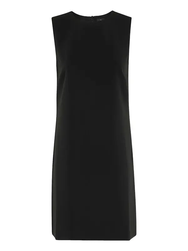Theory Sleeveless Round Neck Dress - Black