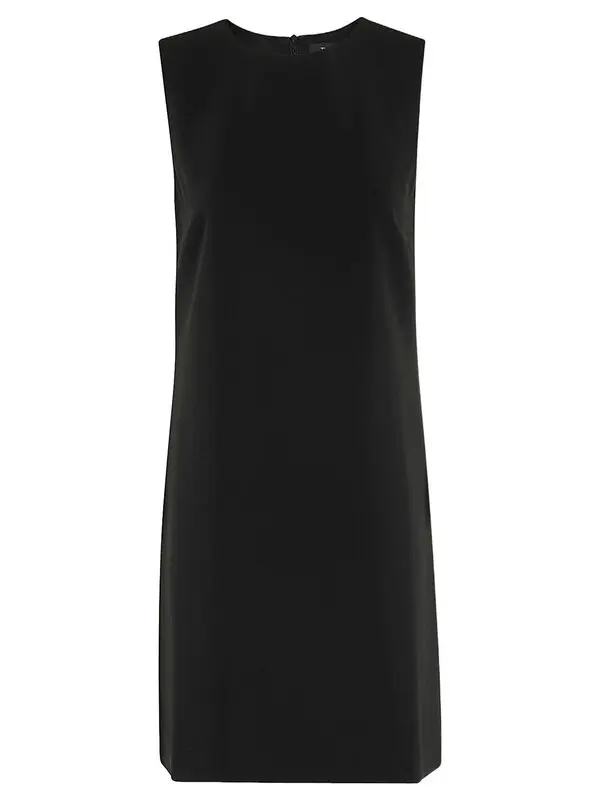 Theory Sleeveless Round Neck Dress - No
