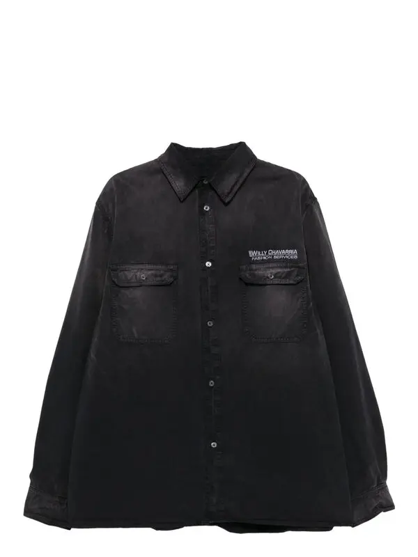 WILLY CHAVARRIA Corcoran Shirt - Black